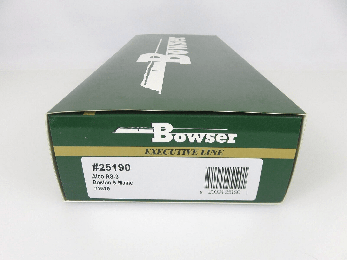 Bowser 25190 HO Scale B&M Boston & Maine Alco RS-3 Phase 3 Diesel Locomotive NIB - Brass Trains ...